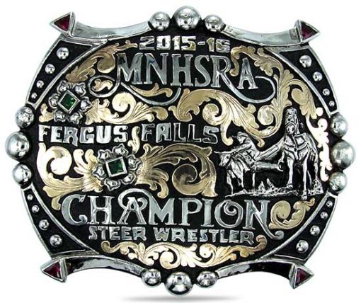 Buckle C039 – Custom Trophy Buckles & Western Jewelry | Bob Berg Designs